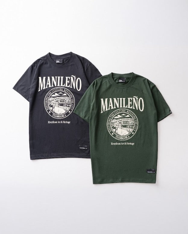 TEAM MANILA MANILEÑO TSHIRT MOSS GREEN | TeamManila Lifestyle