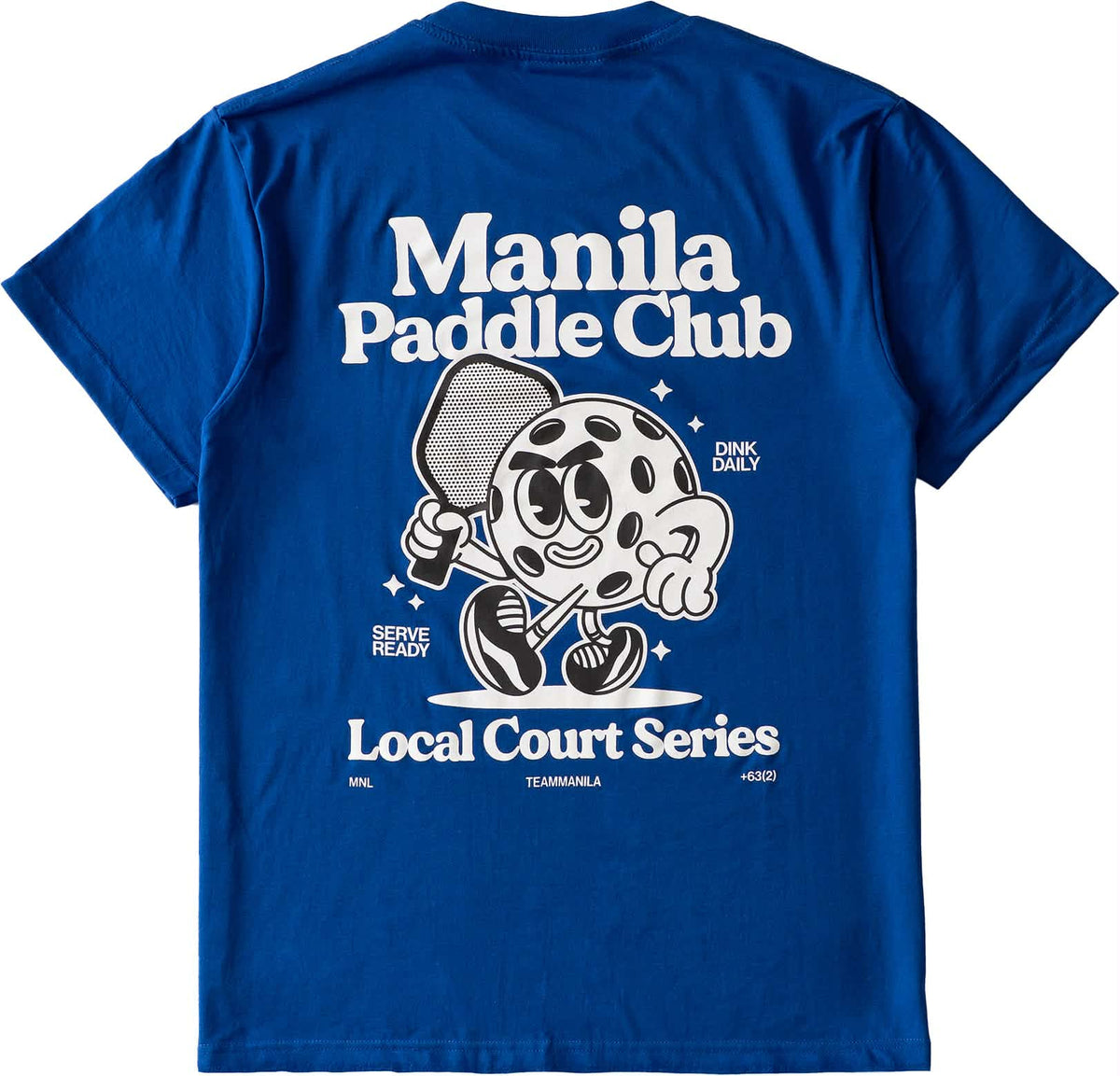 TEAM MANILA PADDLE CLUB TSHIRT ROYAL BLUE | TeamManila Lifestyle