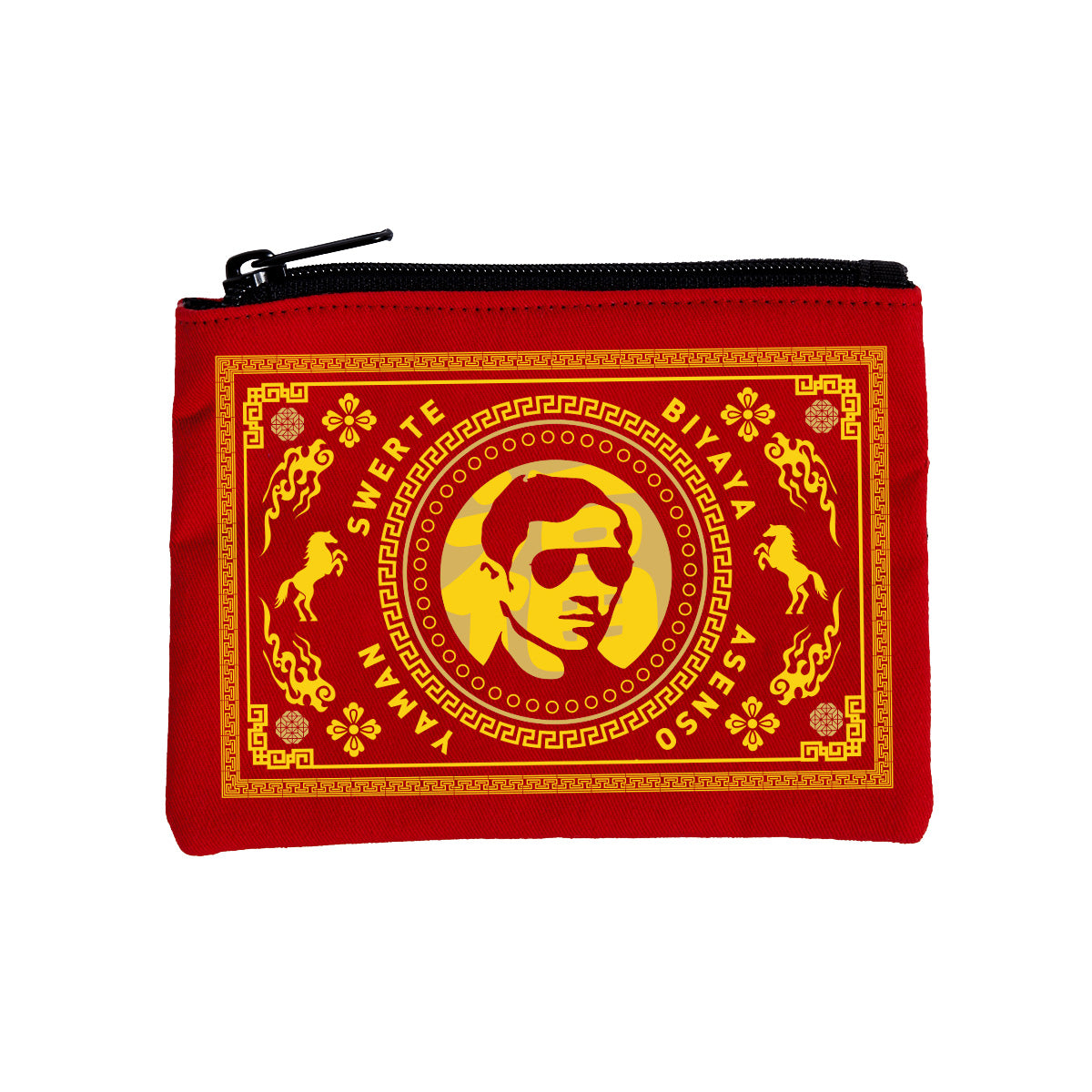 ( PRE ORDER ) TEAM MANILA SWERTE POUCH RED | TeamManila Lifestyle