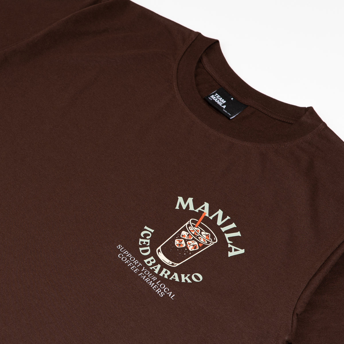 TEAM MANILA BARAKO FEST TSHIRT BROWN | TeamManila Lifestyle