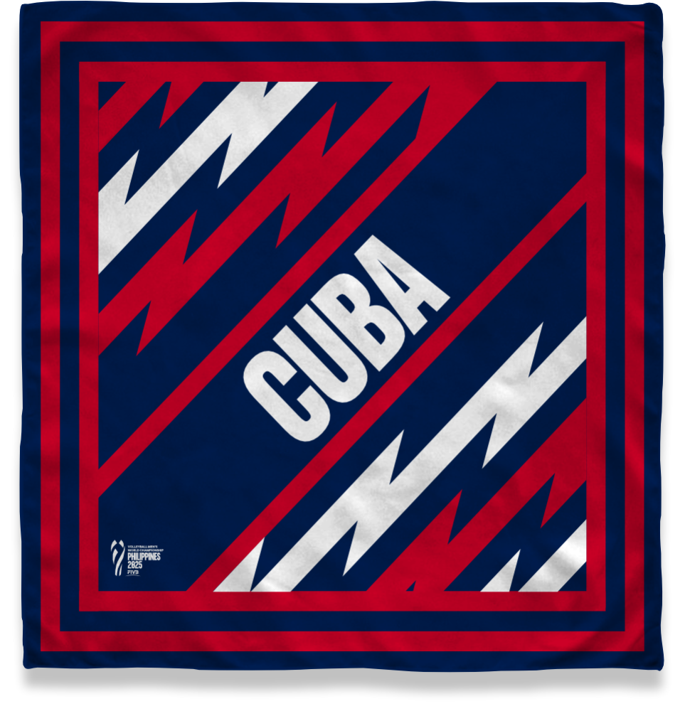 (PRE-ORDER)FIVB MEN'S VOLLEYBALL WORLD CHAMPIONSHIP 2025 BANDANAS ...