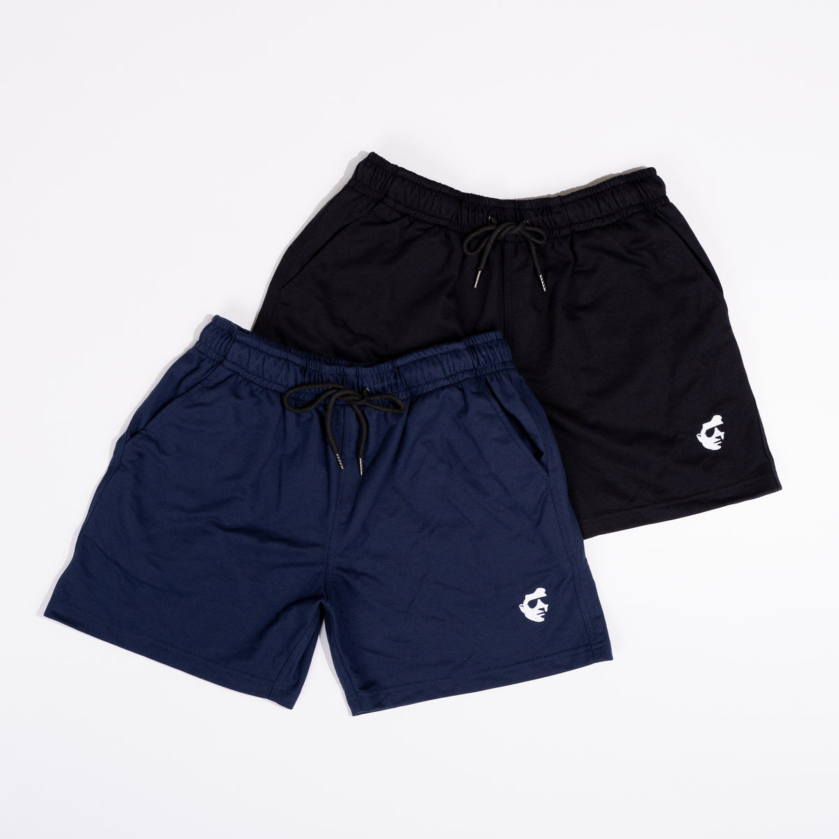 TEAM MANILA RZL LOGO SHORTS NAVY BLUE | TeamManila Lifestyle