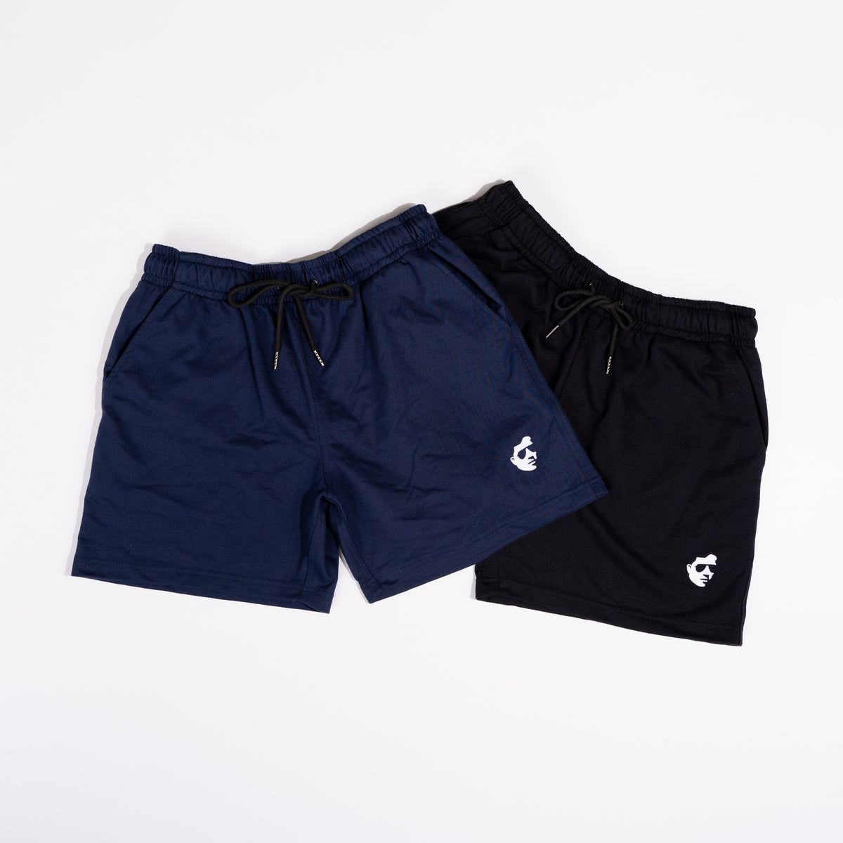 TEAM MANILA RZL LOGO SHORTS NAVY BLUE | TeamManila Lifestyle