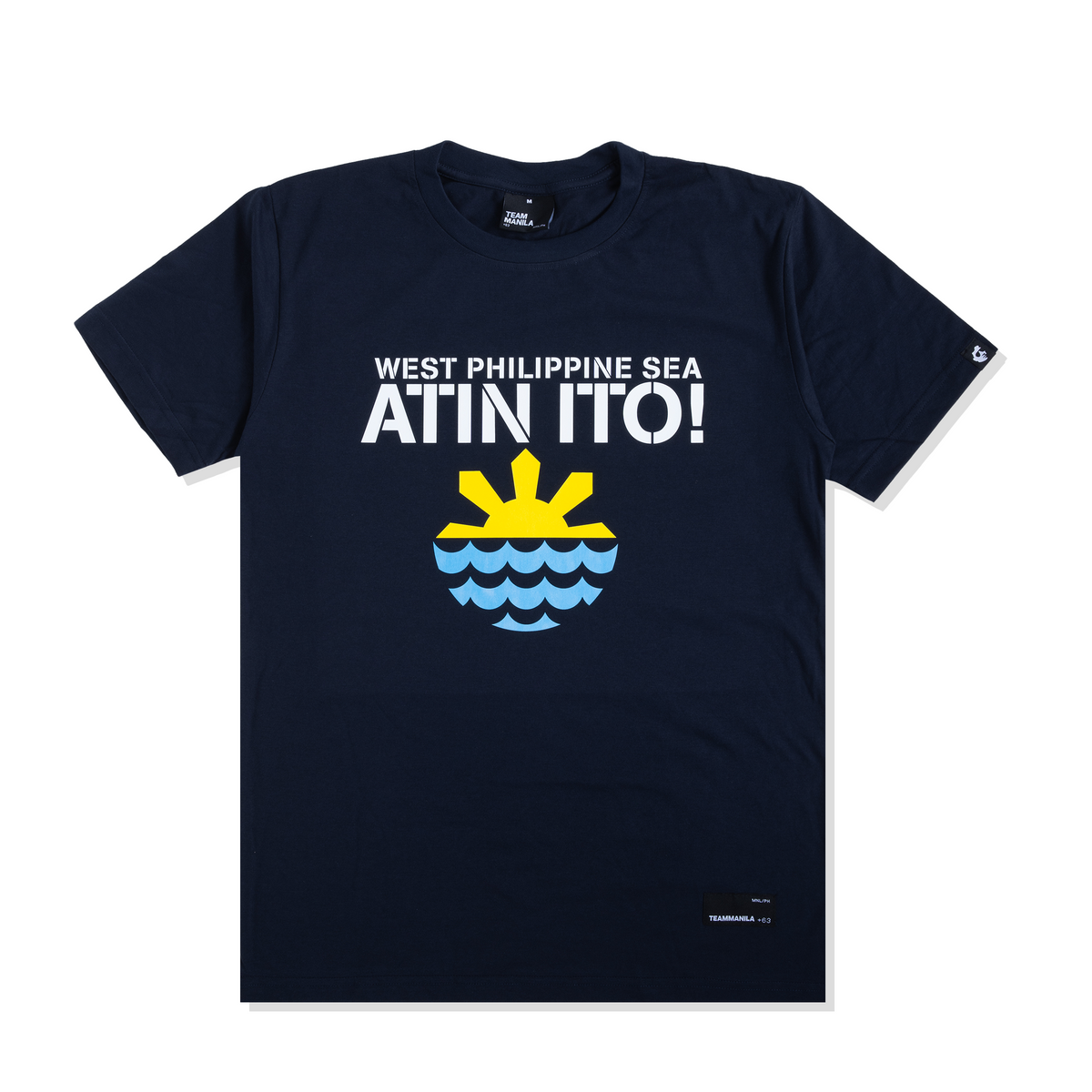 TEAM MANILA WPS ATIN TO TSHIRT NAVY BLUE | TeamManila Lifestyle