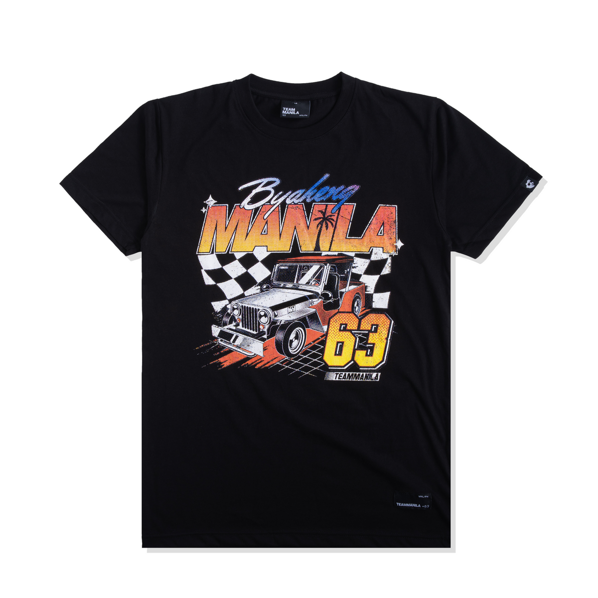 TEAM MANILA BYAHERO TSHIRT BLACK | TeamManila Lifestyle