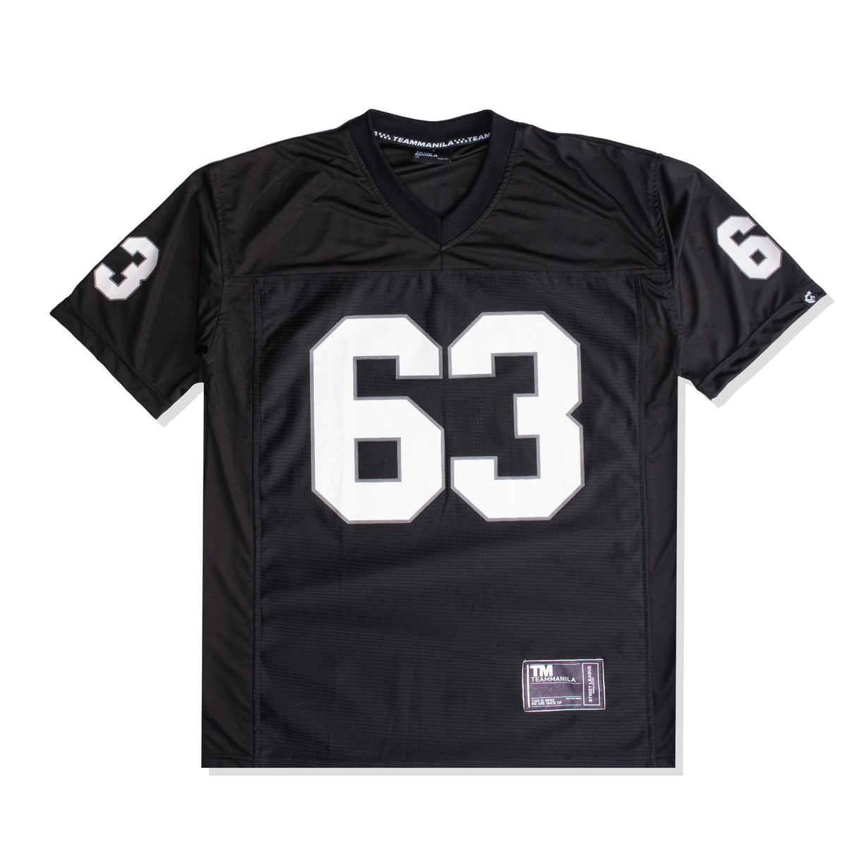TEAM MANILA MNL 63 SHIRT JERSEY BLACK | TeamManila Lifestyle