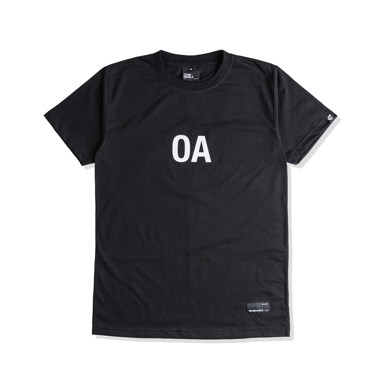TEAM MANILA OA TSHIRT BLACK | TeamManila Lifestyle