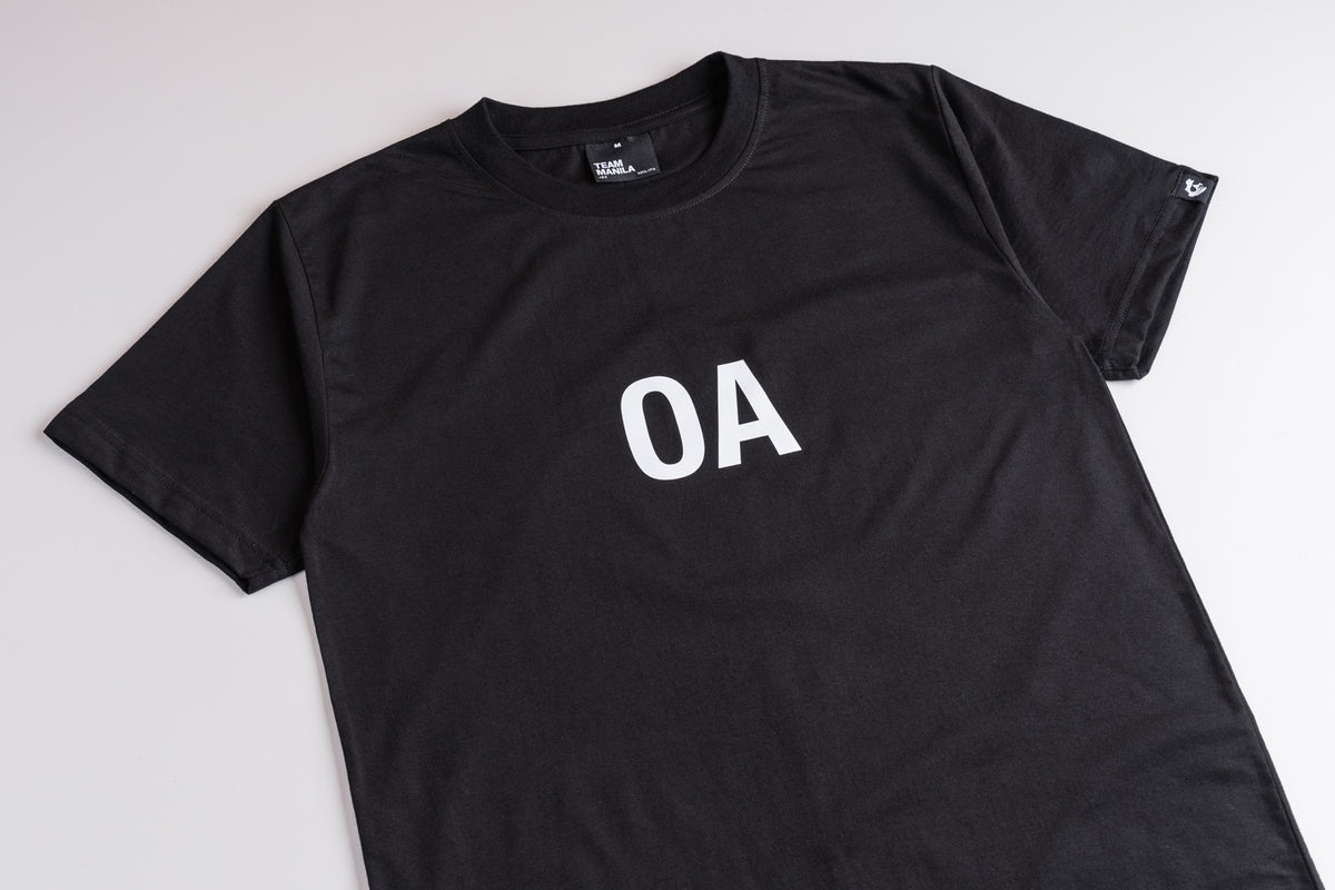 TEAM MANILA OA TSHIRT BLACK | TeamManila Lifestyle