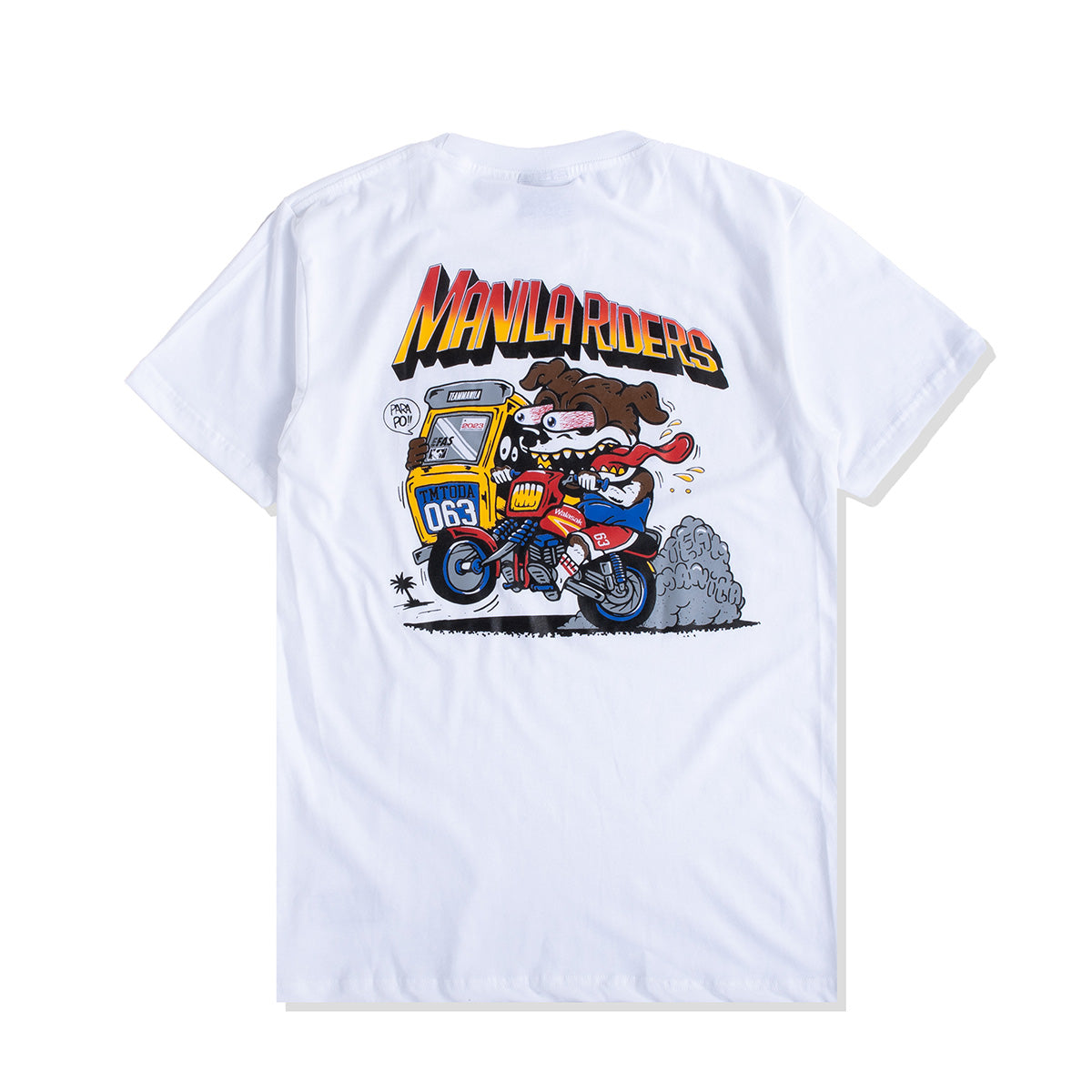 TEAM MANILA TODA 063 TSHIRT WHITE | TeamManila Lifestyle