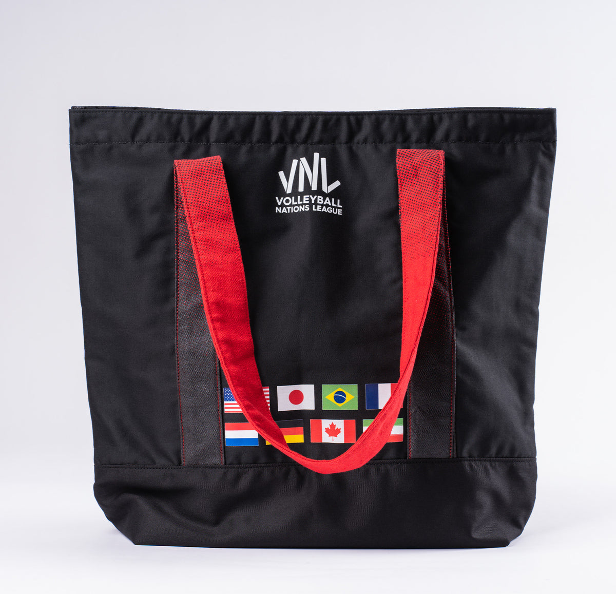 TEAM MANILA VNL FLAGS TOTE BAG BLACK | TeamManila Lifestyle