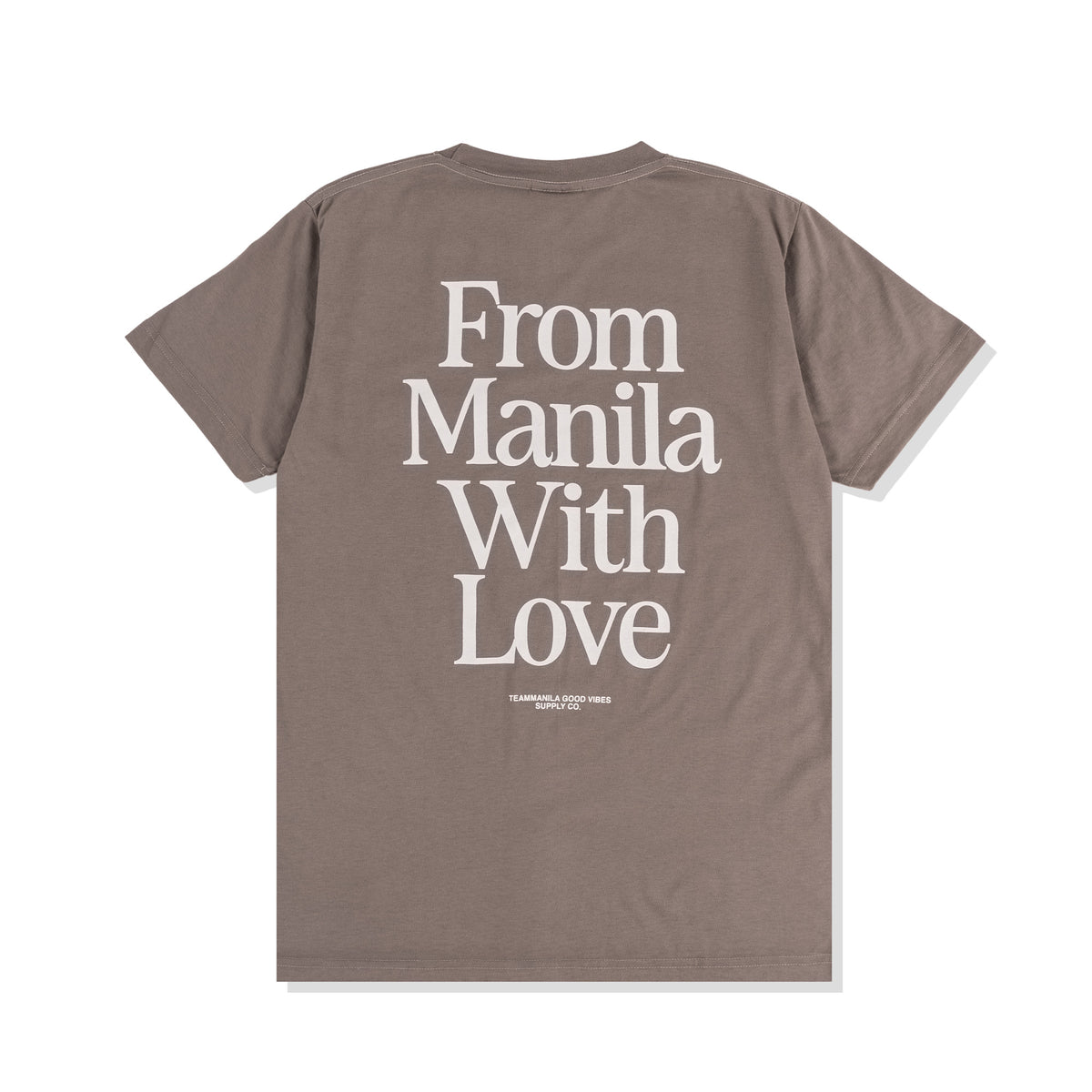 TEAM MANILA WITH LOVE TSHIRT GRAY | TeamManila Lifestyle
