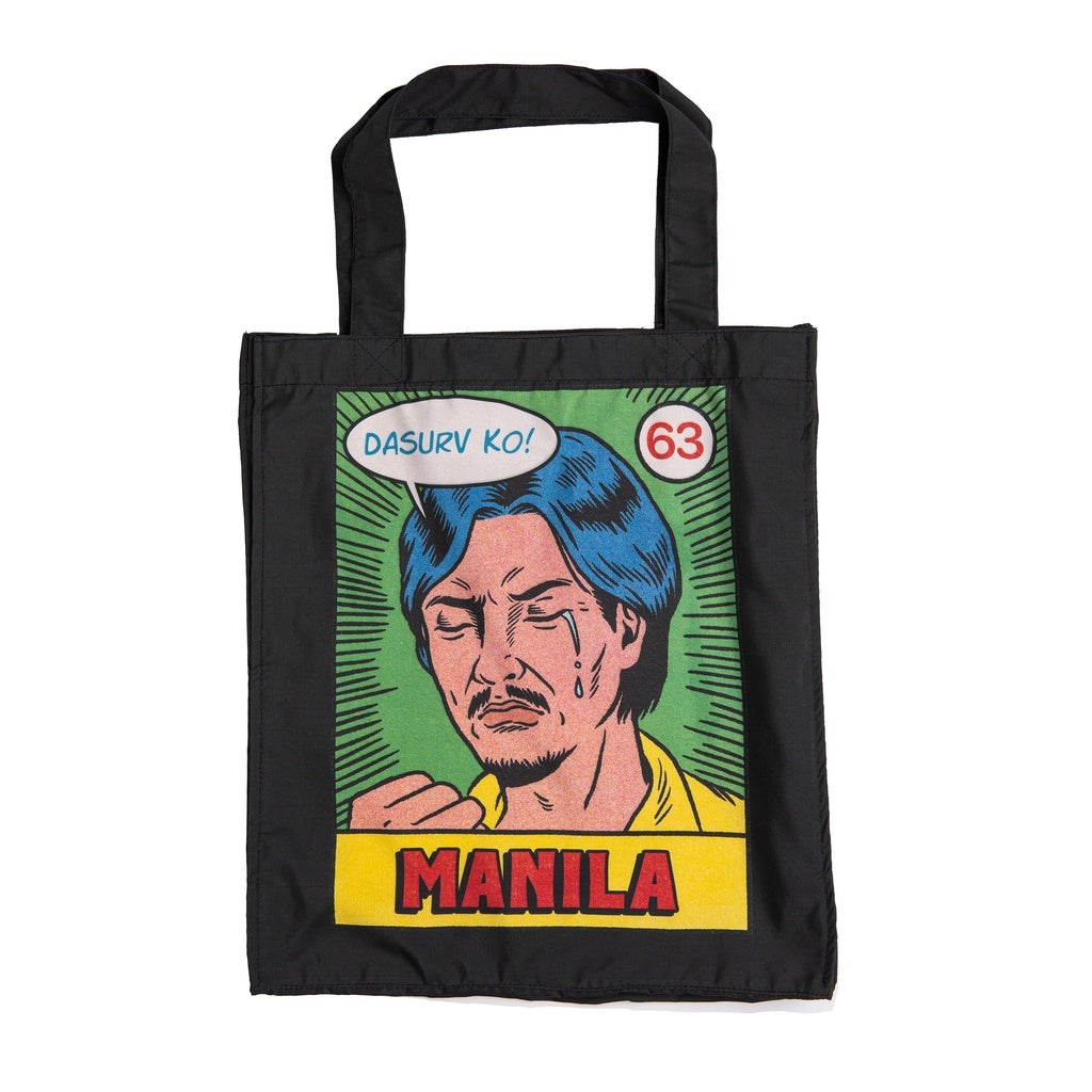 TEAM MANILA DASURV TOTE BAG BLACK | TeamManila Lifestyle